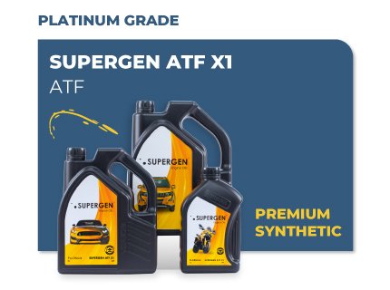 SUPERGEN ATF X1 ATF Premium Synthetic - Supergen Engine Oils